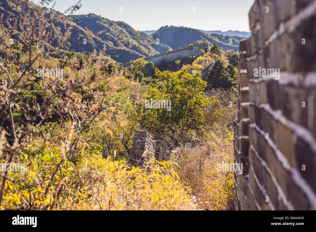 The Great Wall of China. Great Wall of China is a series of ...