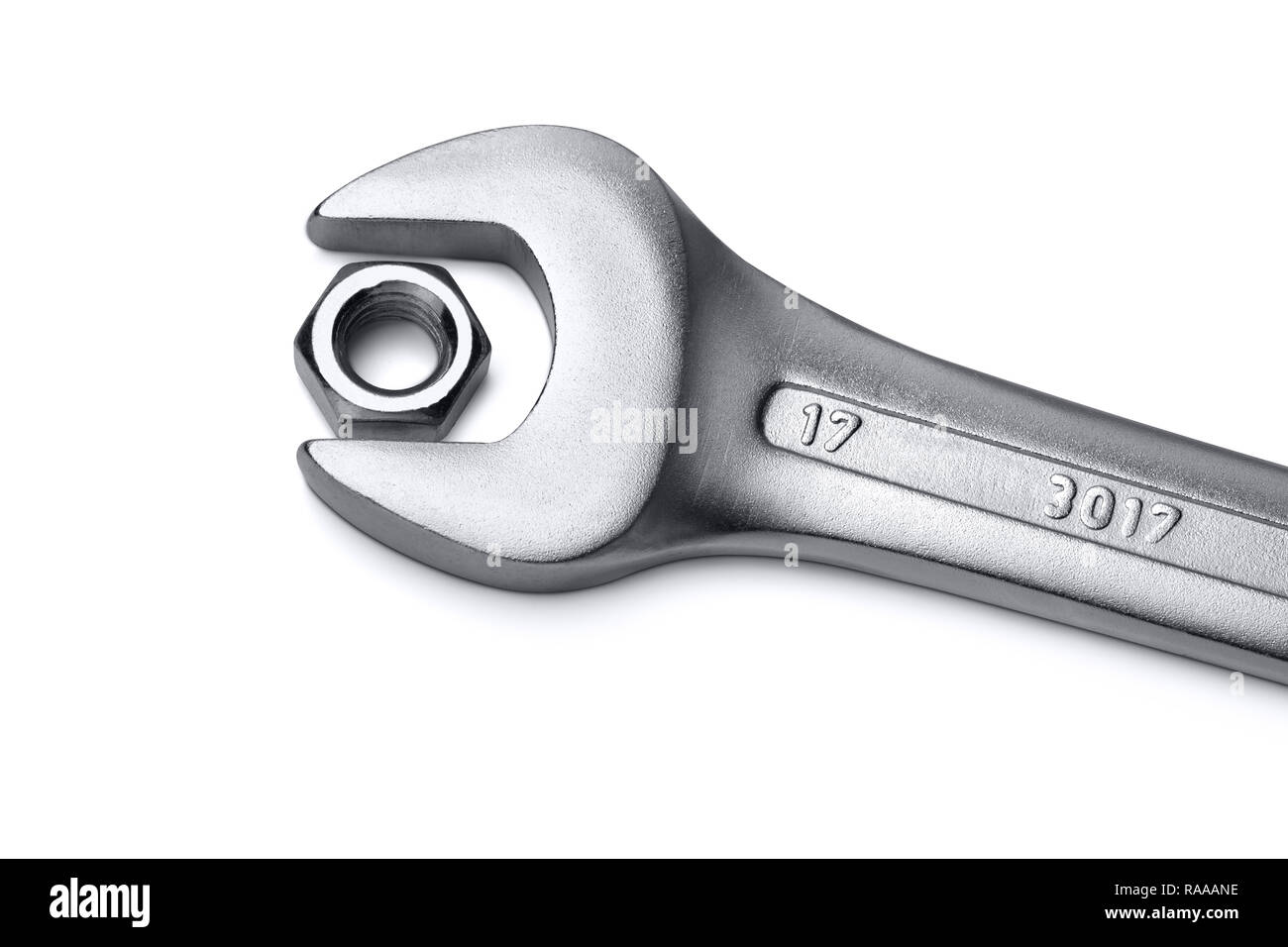 Wrench isolated on white background Stock Photo - Alamy
