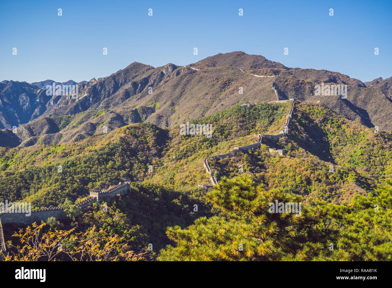 The Great Wall of China. Great Wall of China is a series of ...