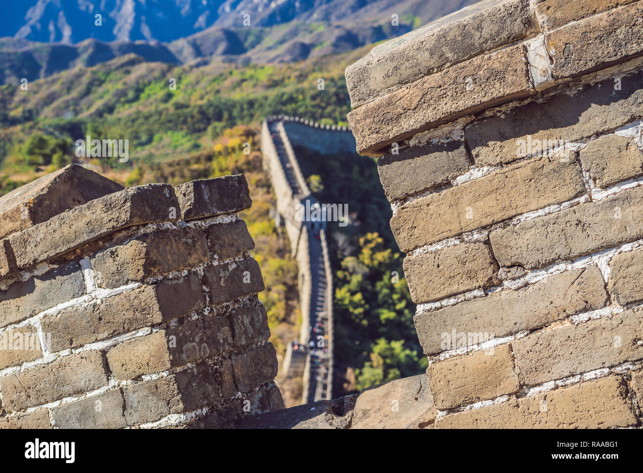 The Great Wall of China. Great Wall of China is a series of ...