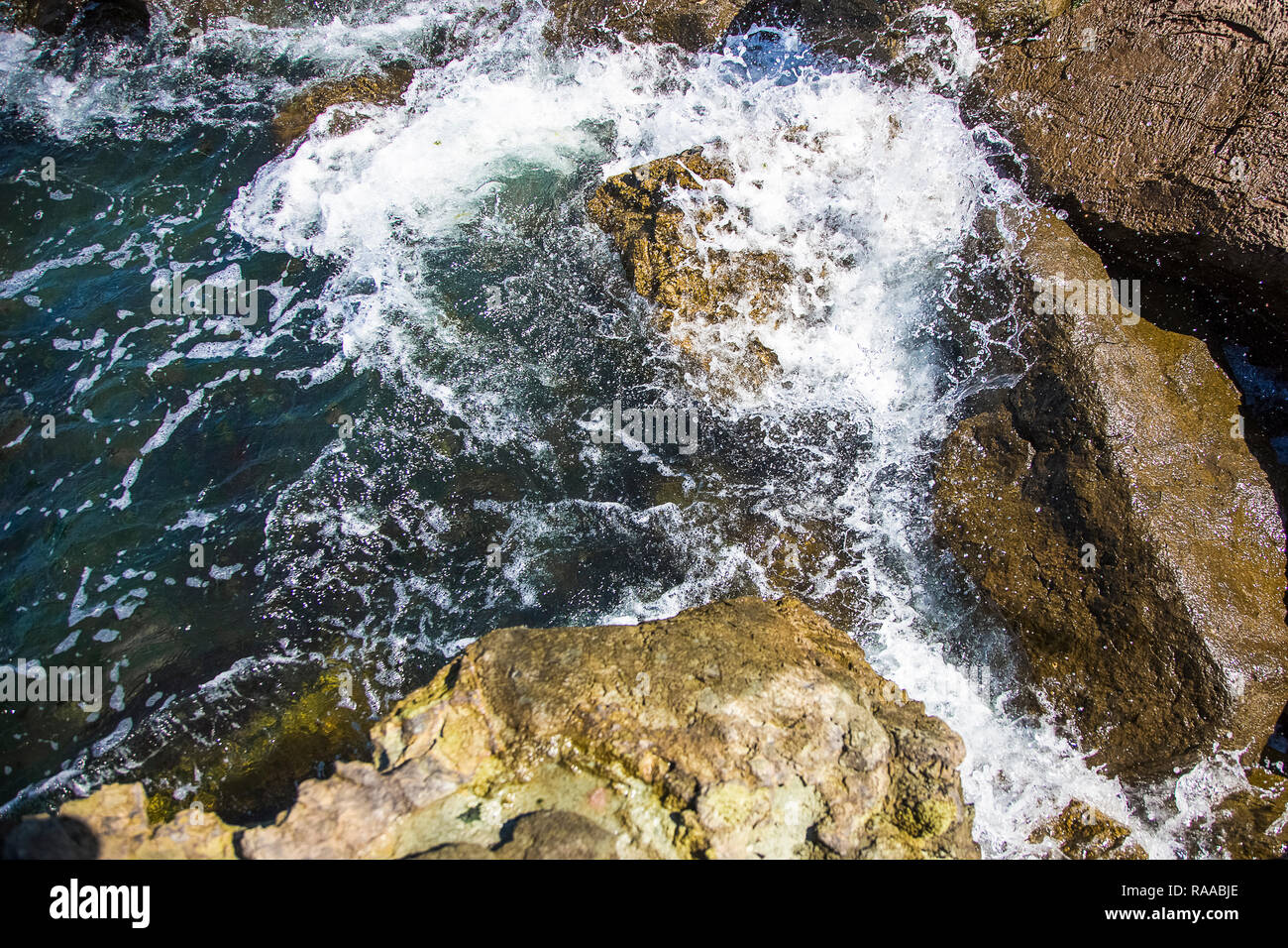 Abstract aerial view stones hi-res stock photography and images - Alamy