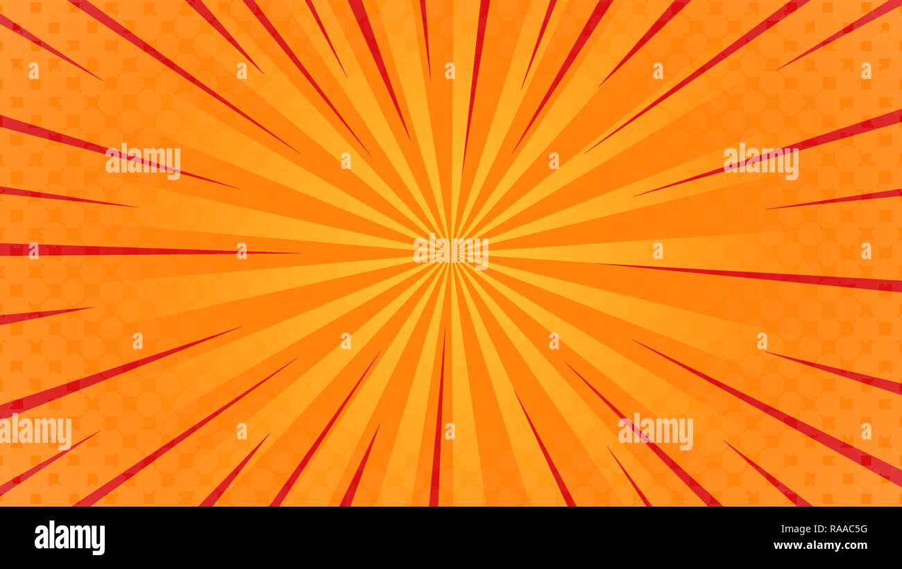 Comic ray background hi-res stock photography and images - Alamy