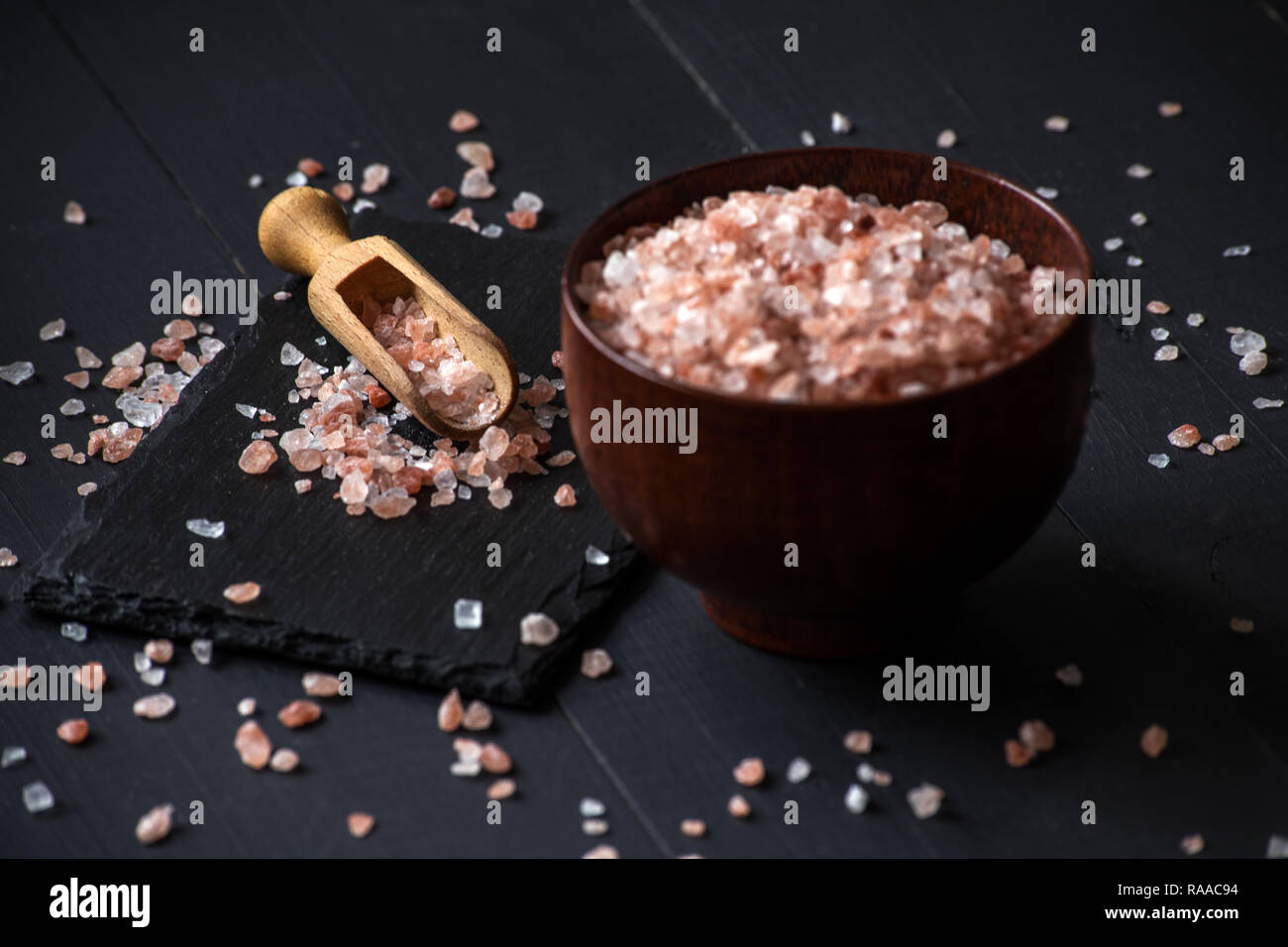 himalayan crystal salt Stock Photo - Alamy