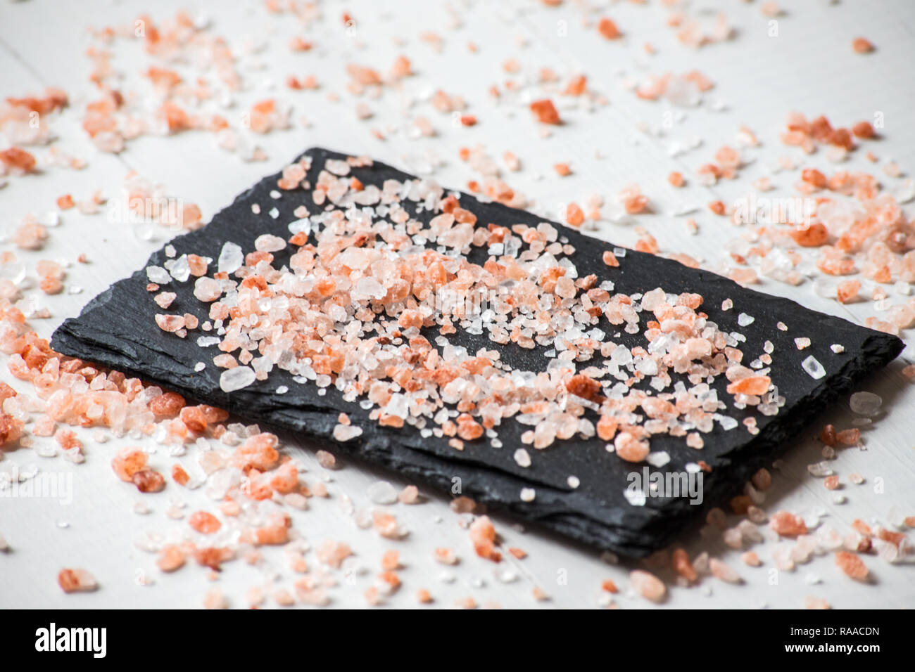 himalayan crystal salt Stock Photo - Alamy