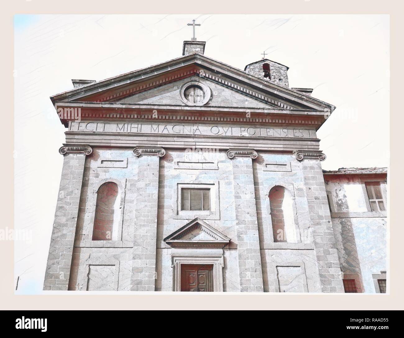 Capranica chiesa della madonna del piano hi-res stock photography and ...