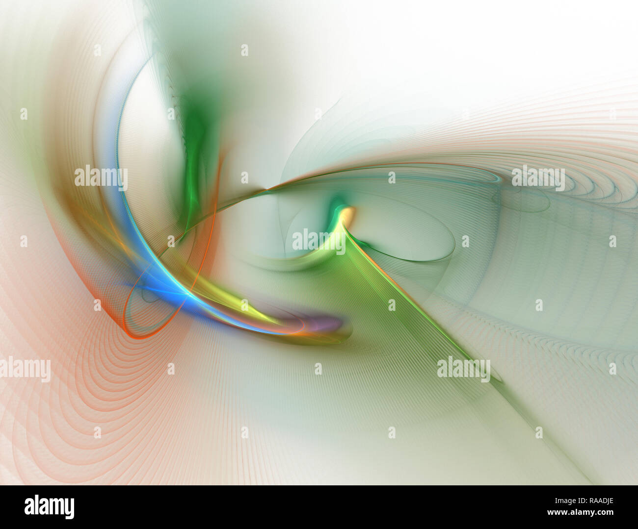 Color of waving smoke in the abstract background. Illustration wave ...