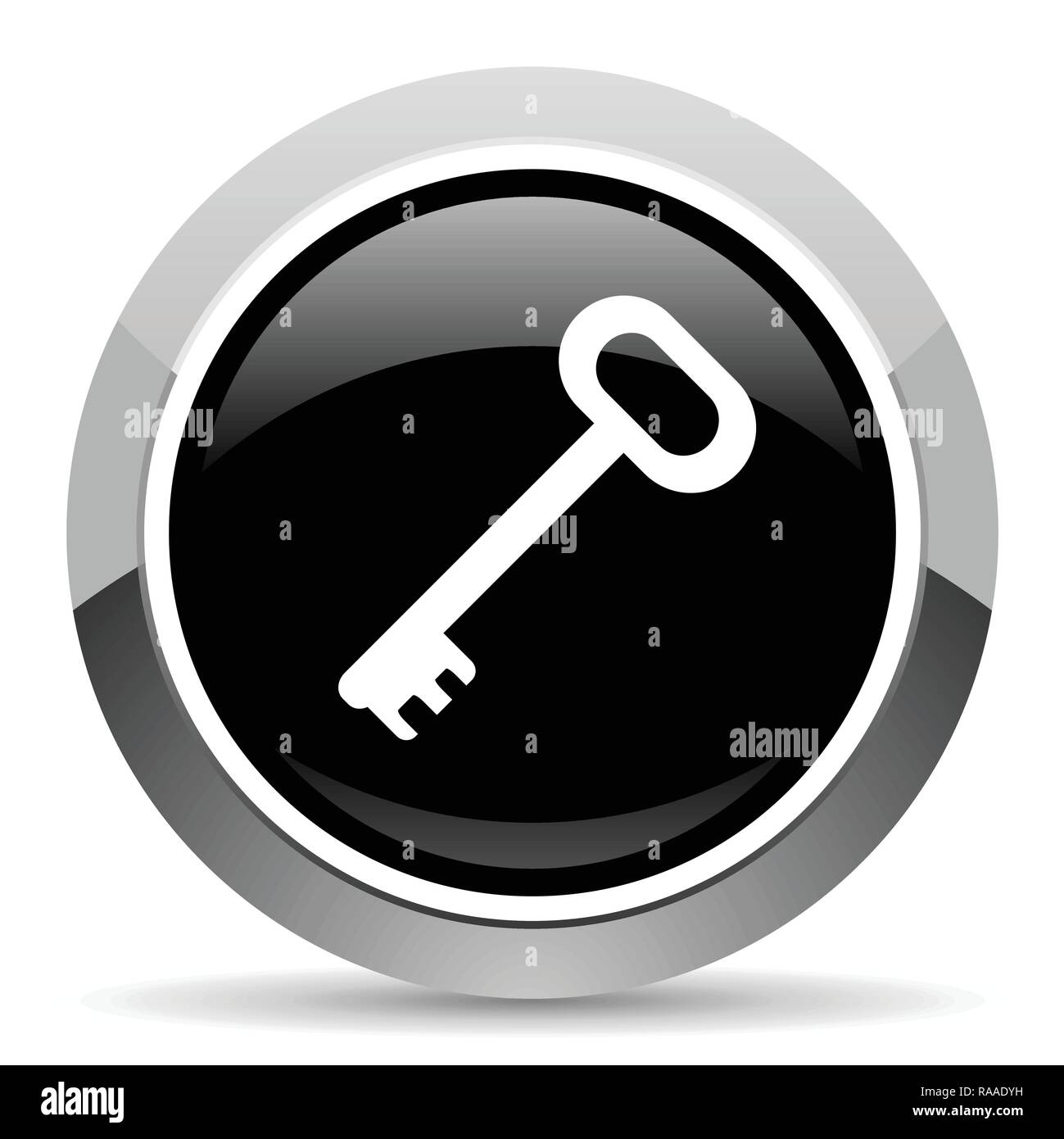 Pushbutton door lock Stock Vector Images - Alamy