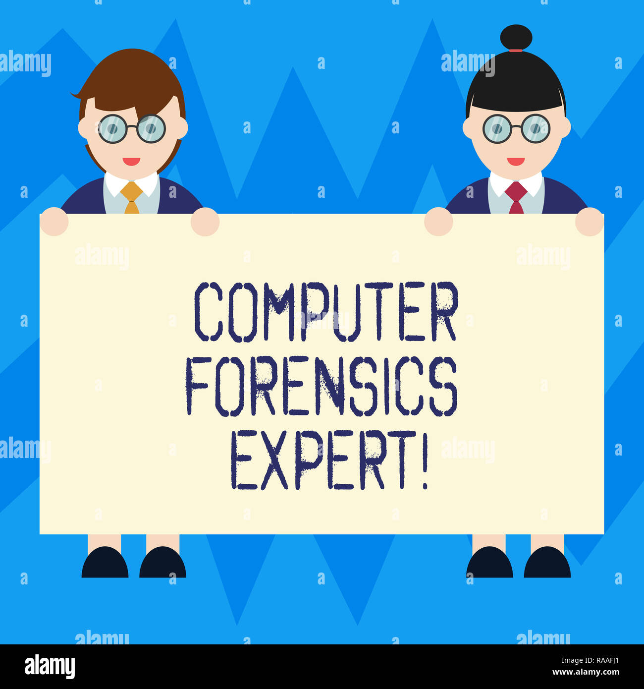 Text sign showing Computer Forensics Expert. Conceptual photo ...