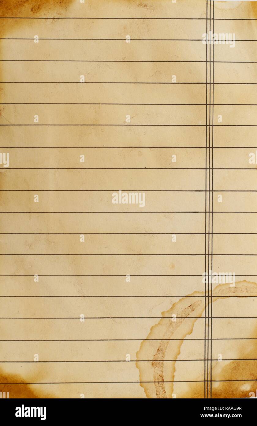 Lined Paper Background High Resolution Stock Photography and Images - Alamy