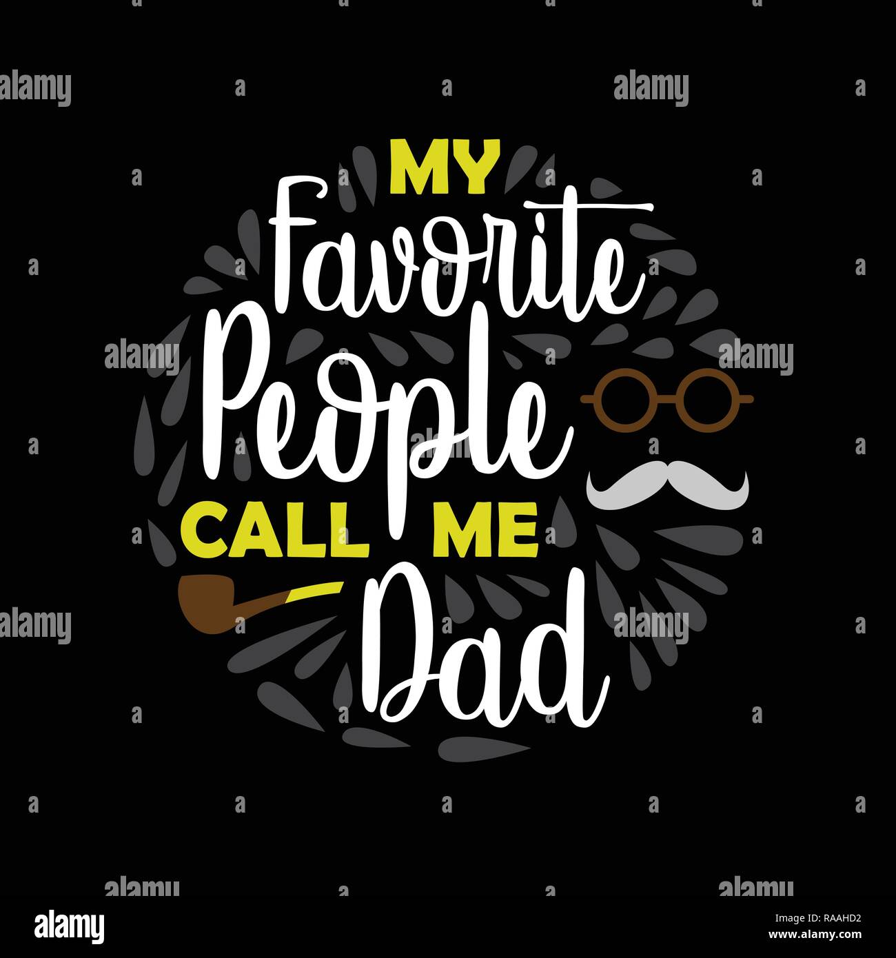 Fathers day quotes Stock Vector Images - Alamy