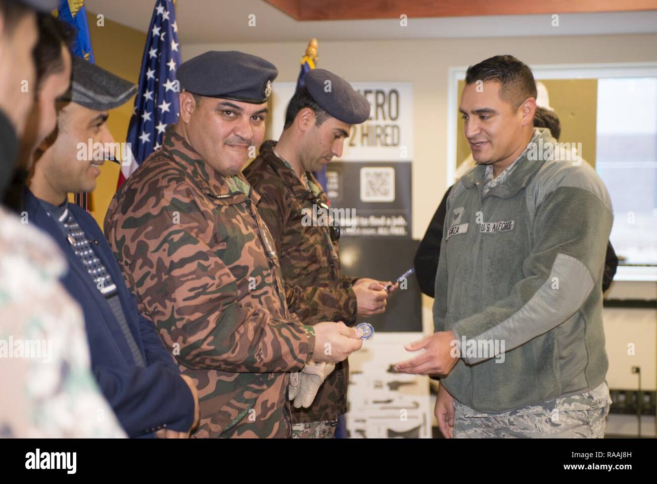 U.S. Air Force Staff Sgt. Alexis M. Garza, Colorado Air National Guard security forces member ...