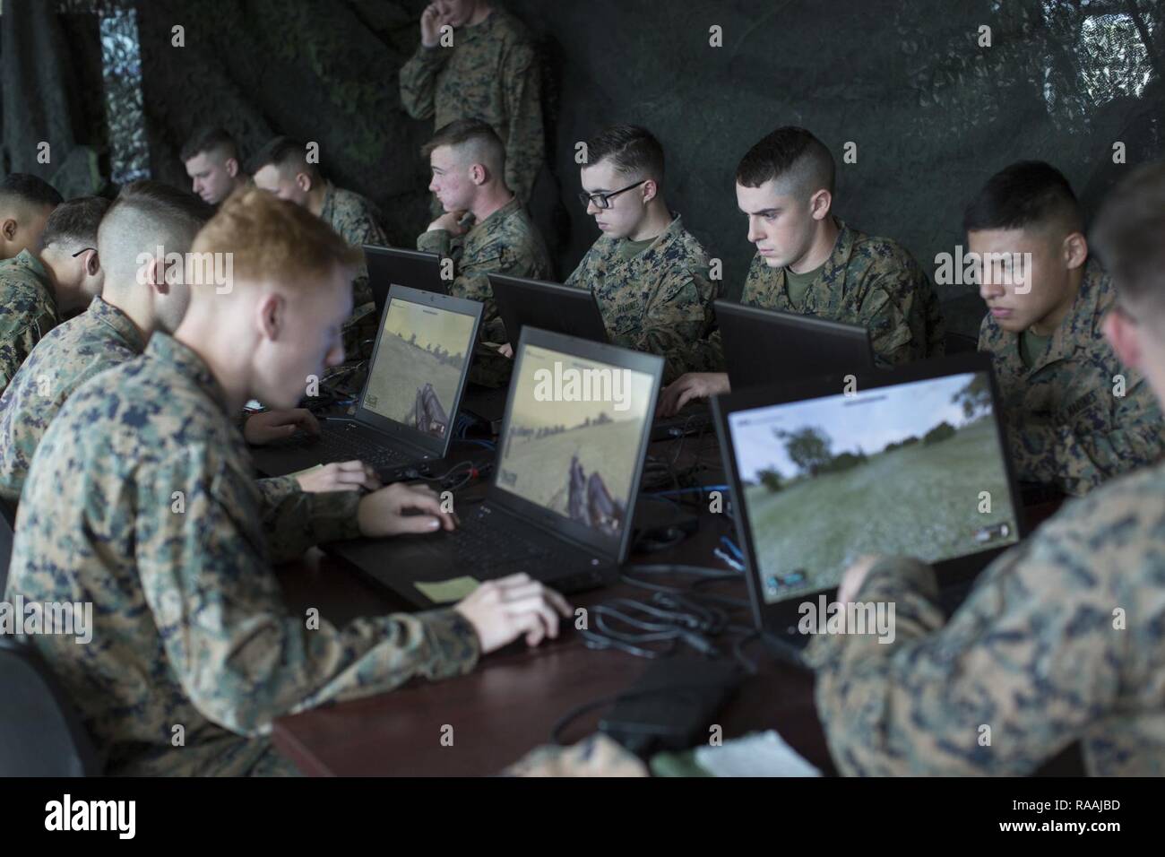 U.S. Marines with Echo Company, 2nd Battalion, 6th Marine Regiment, 2nd ...