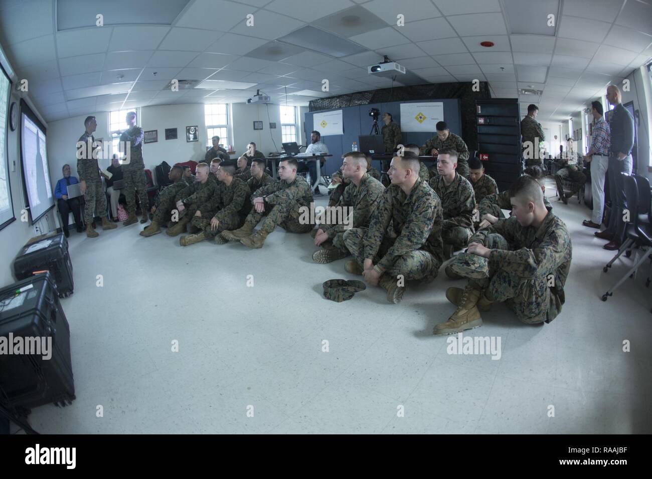 U.S. Marines with 2nd Battalion, 6th Marine Regiment, 2nd Marine ...