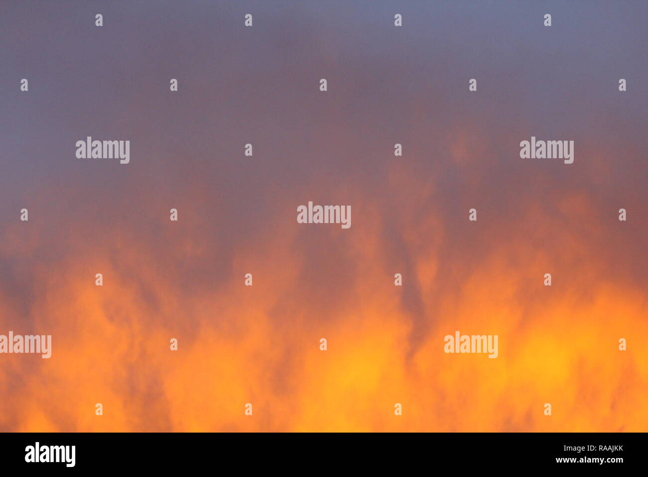 Sunset Sky, Ohio Stock Photo - Alamy