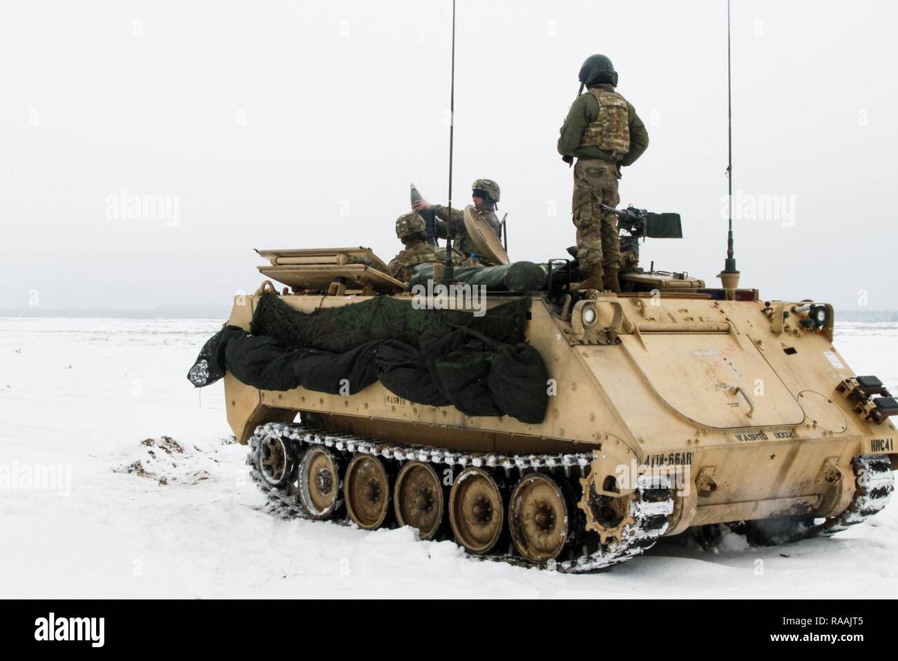 Soldiers from 1st Battalion, 8th Infantry Regiment, 3rd Armored Combat ...