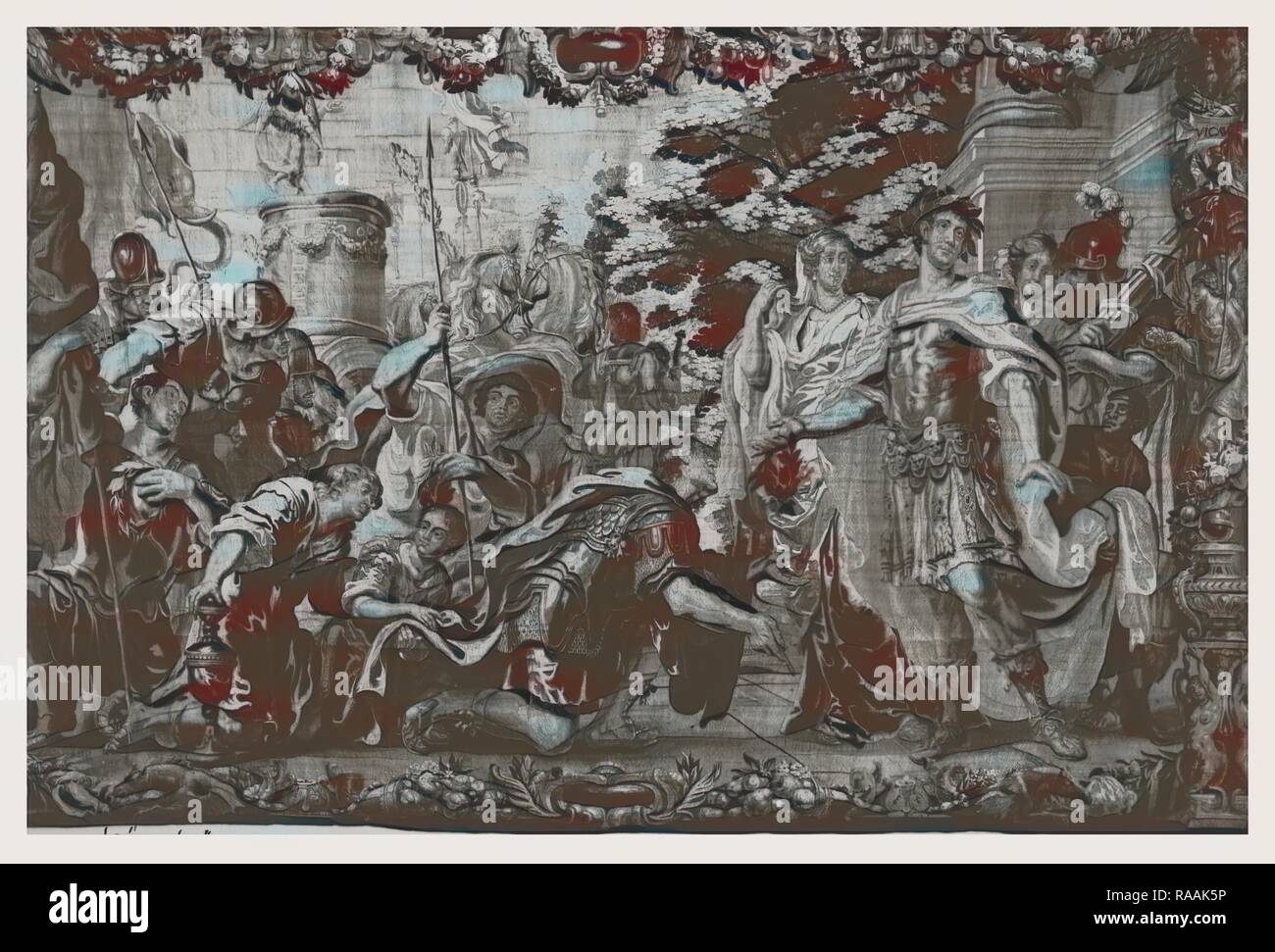 Triumph of Augustus and Livi. Reimagined by Gibon. Classic art with a ...