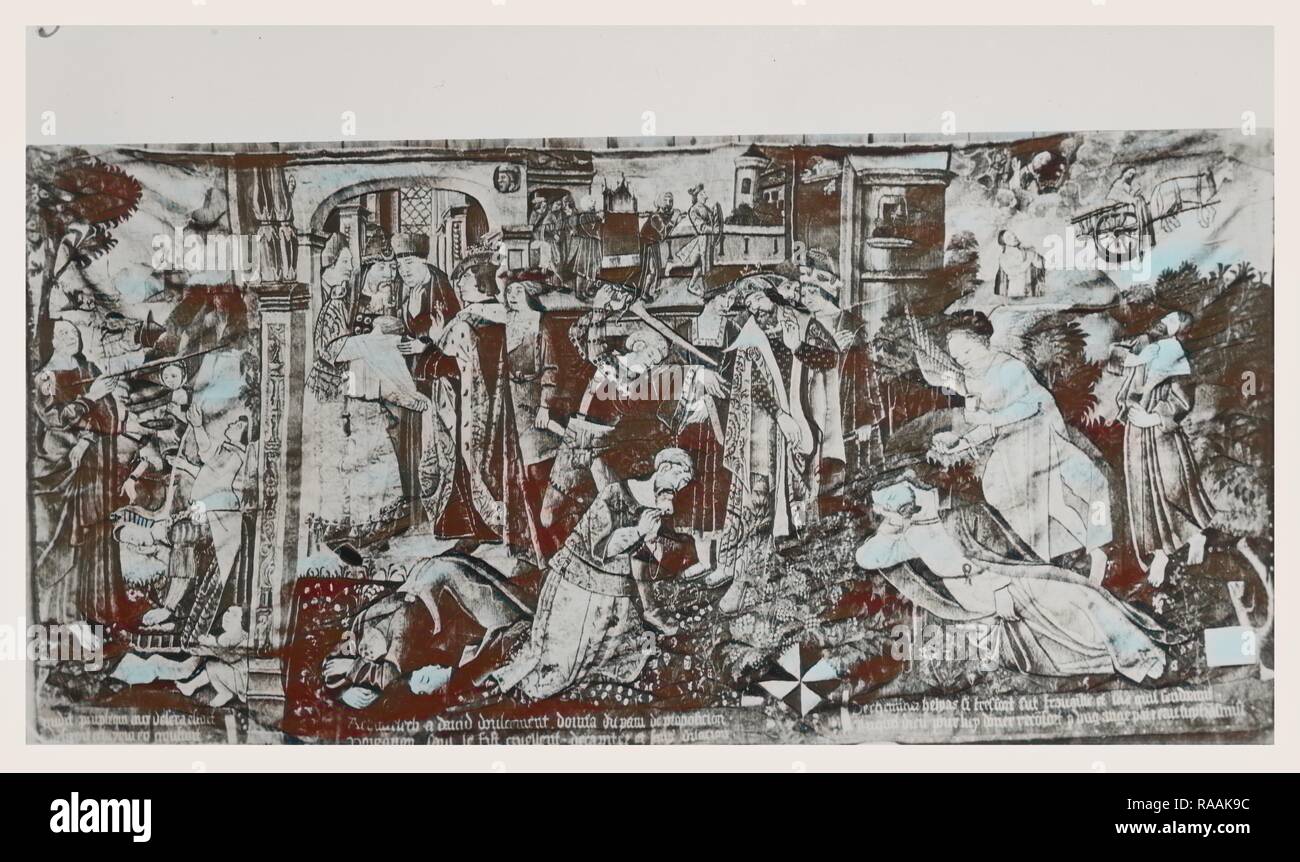 Moses striking water from rock, David at Nob and Elijah and ange ...