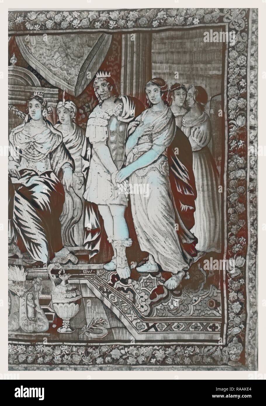 Psyche's parents with suitors for her sisters (?. Reimagined by Gibon ...