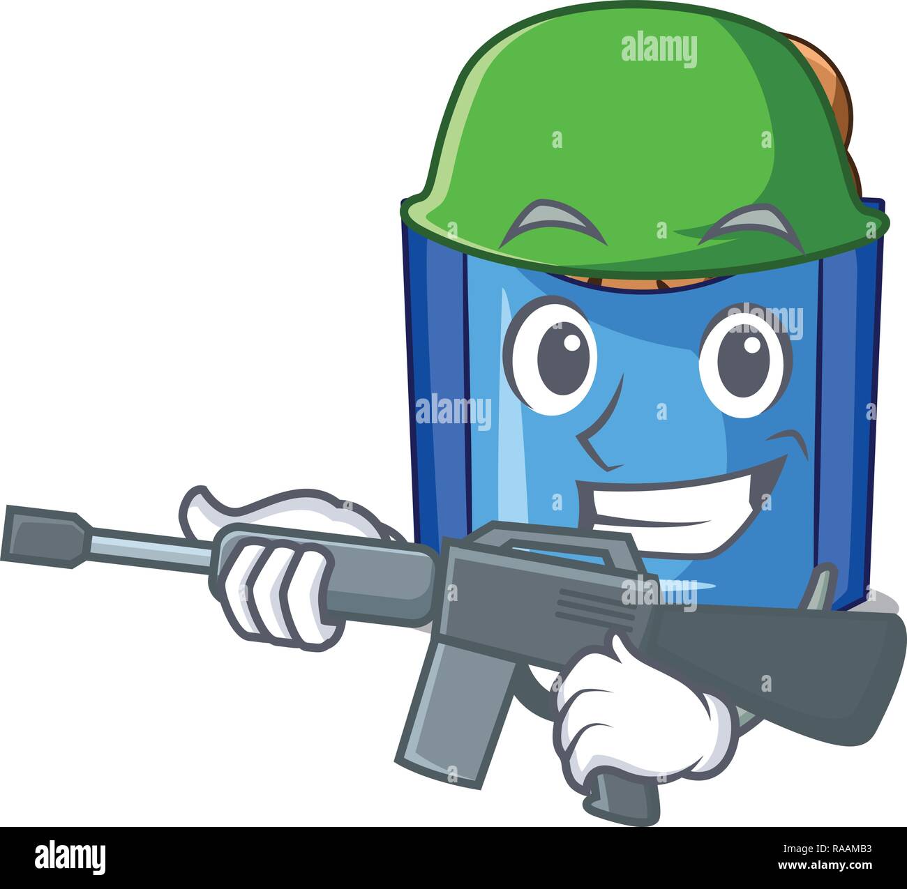 Army cartoon fried falafel is ready eat Stock Vector Image & Art - Alamy