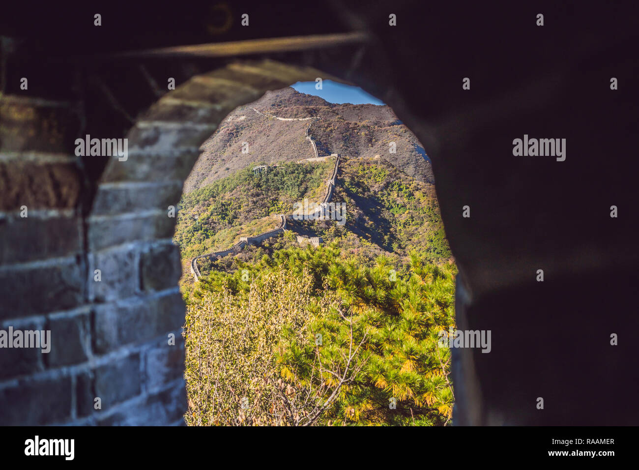 The Great Wall of China. Great Wall of China is a series of ...