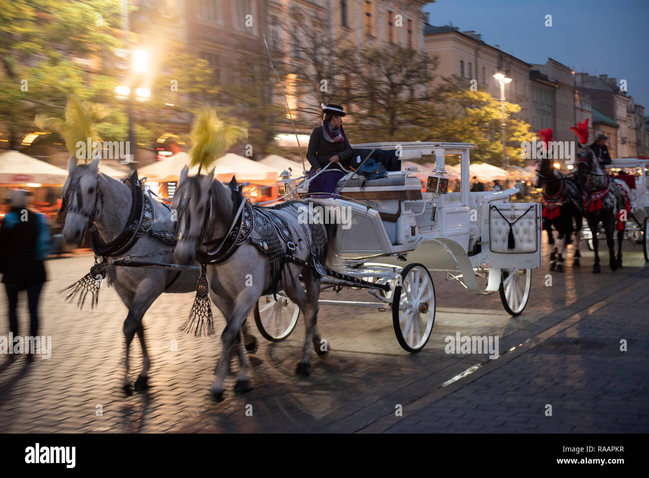 Horse drawn carriage Stock Photo - Alamy
