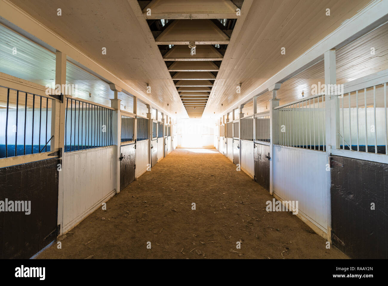 Rustic stable interior hi-res stock photography and images - Alamy