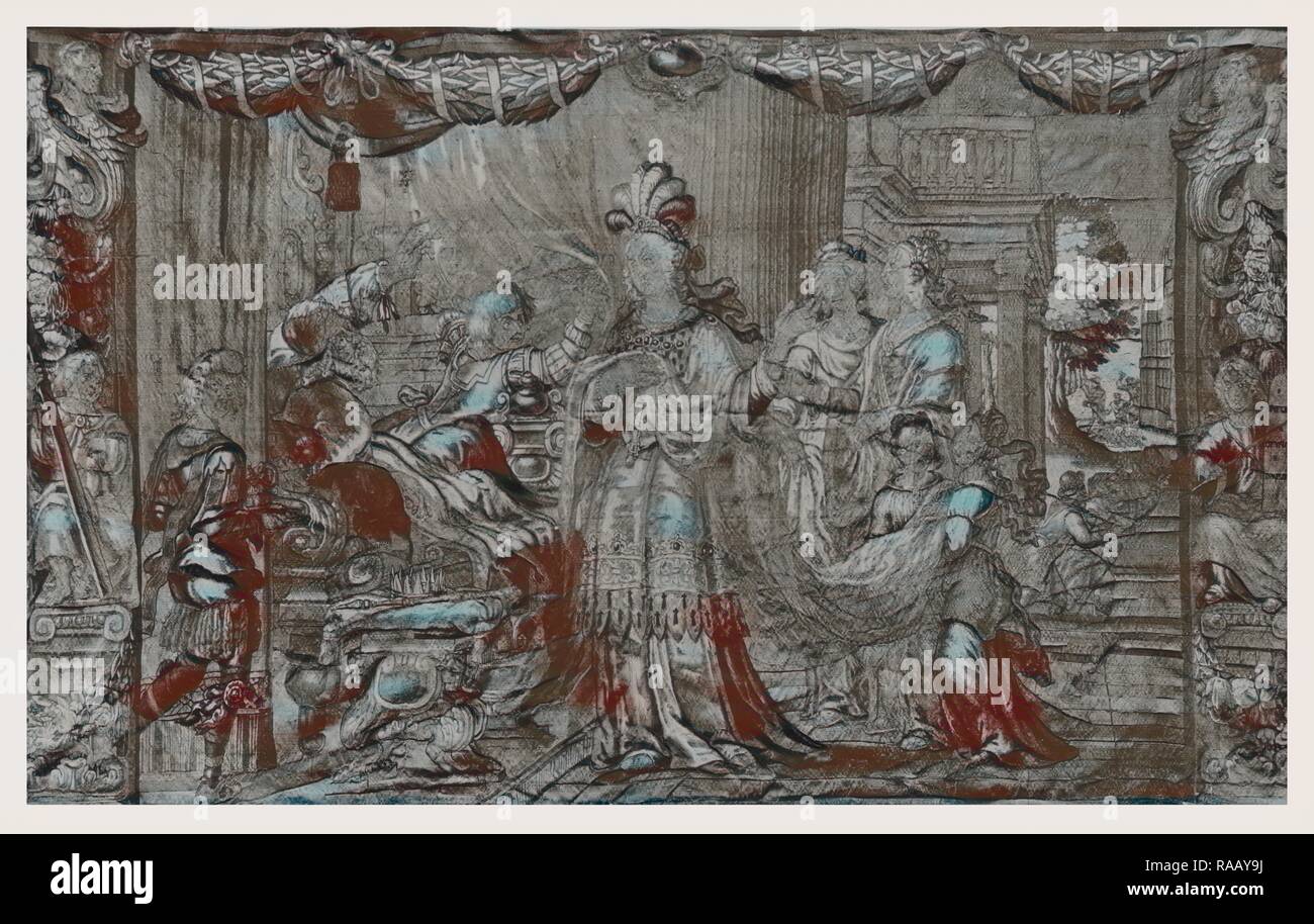 Queen Jezebel and King Ahab: Jezebel's toile. Reimagined by Gibon ...