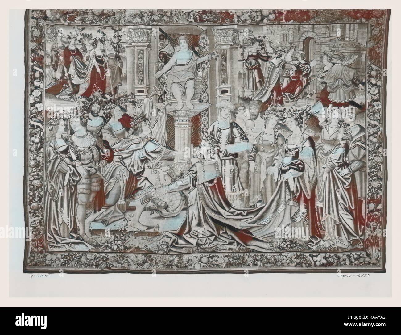 Adoration of Bacchus (Dionysus. Reimagined by Gibon. Classic art with a ...