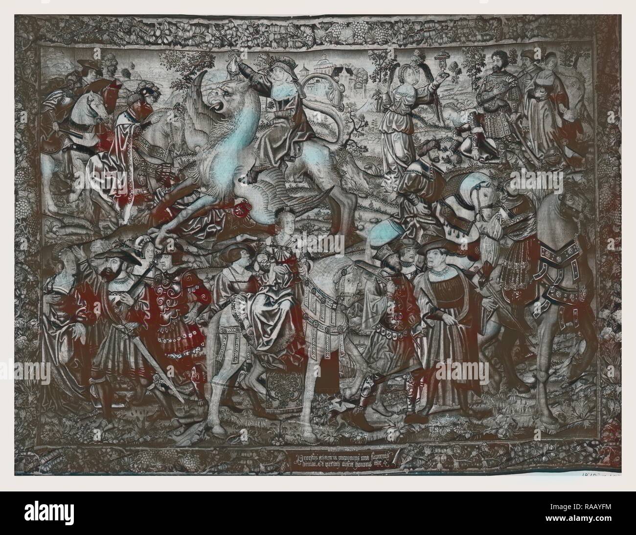 Triumphal procession of Avaric. Reimagined by Gibon. Classic art with a ...