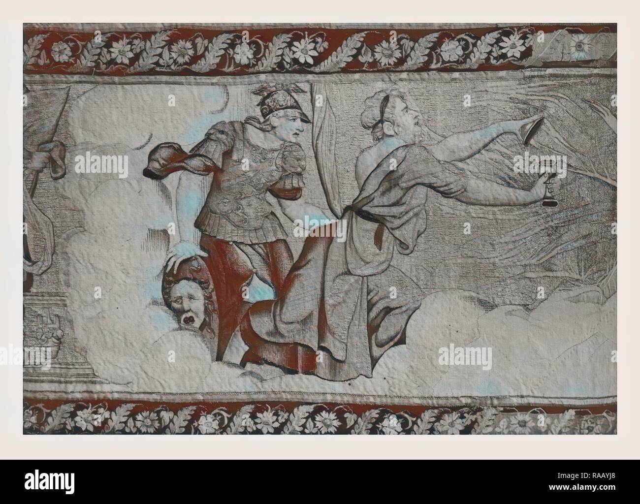 Moses on Mt. Sinai with tables of la. Reimagined by Gibon. Classic art ...