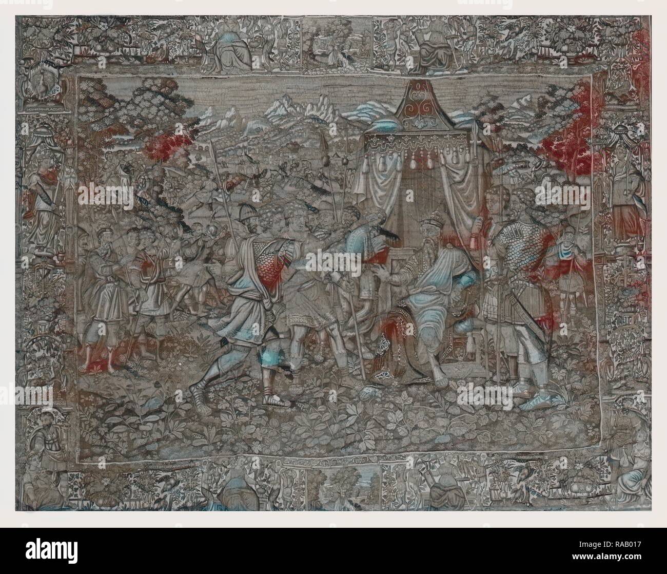 Romulus brings head of Amulius to Numito. Reimagined by Gibon. Classic ...