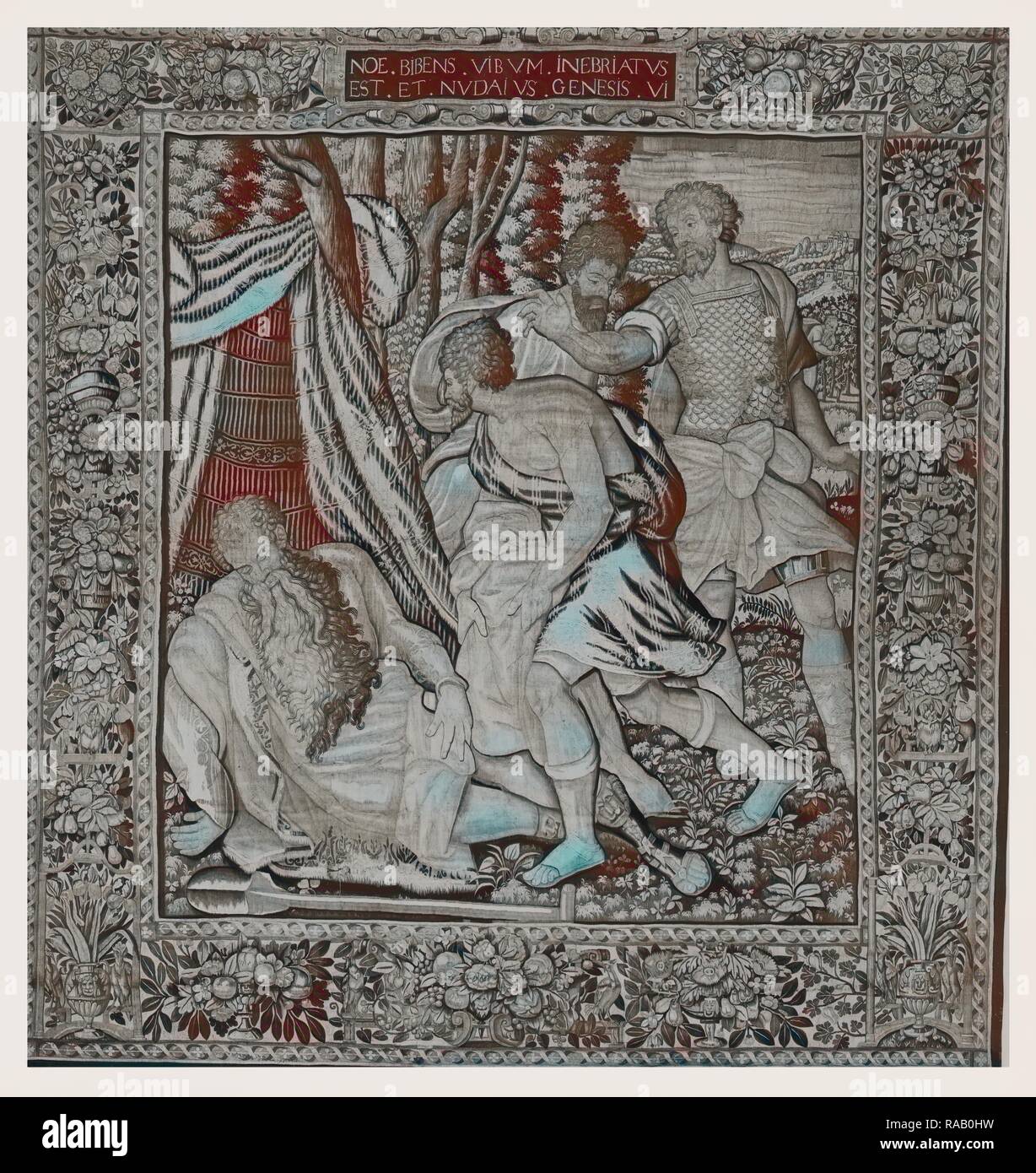 Noah as wine-grower: drunkenness of Noah (mocking of Noah. Reimagined ...