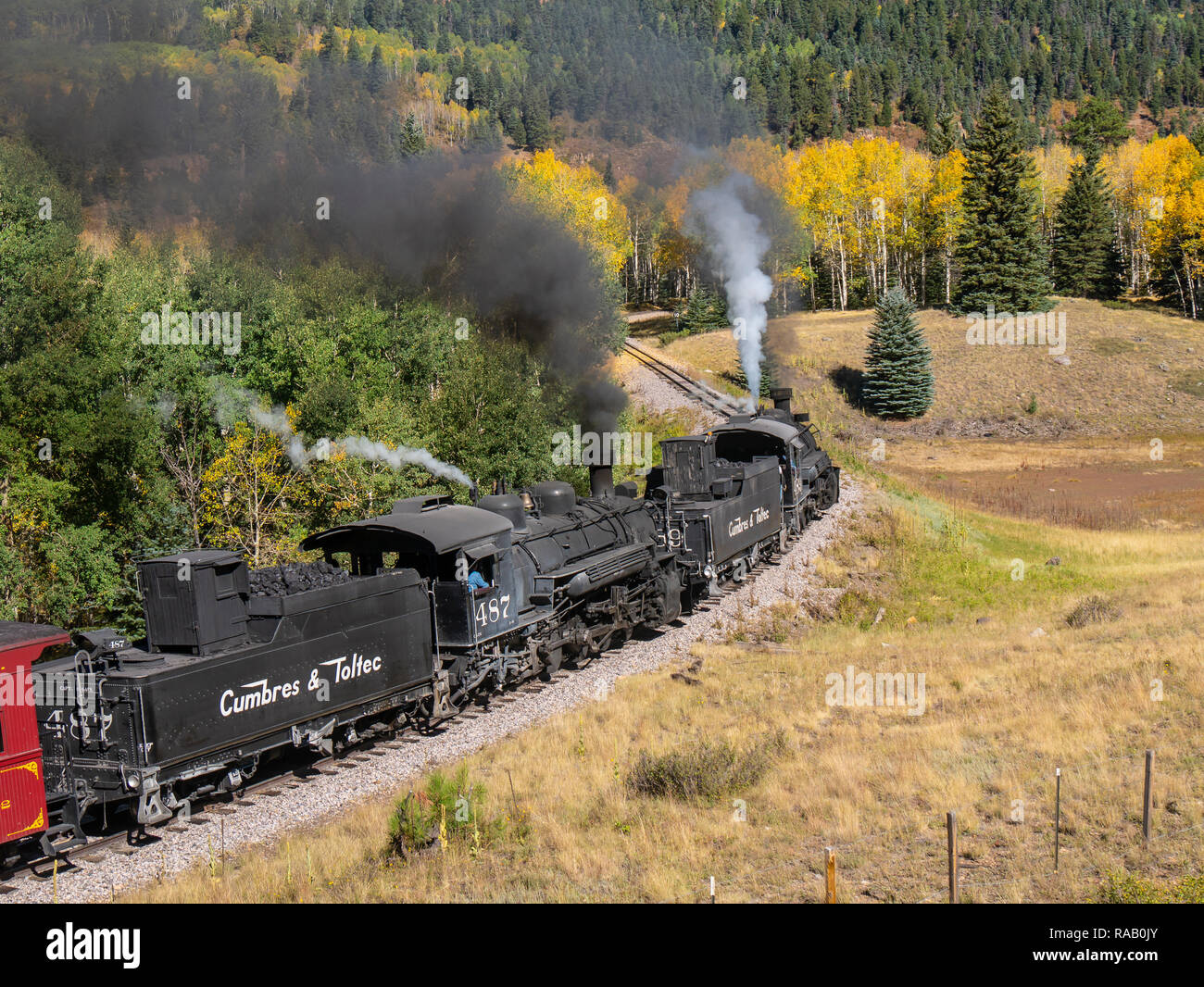 The cumbres and toltec scenic railroad hi-res stock photography and images - Alamy