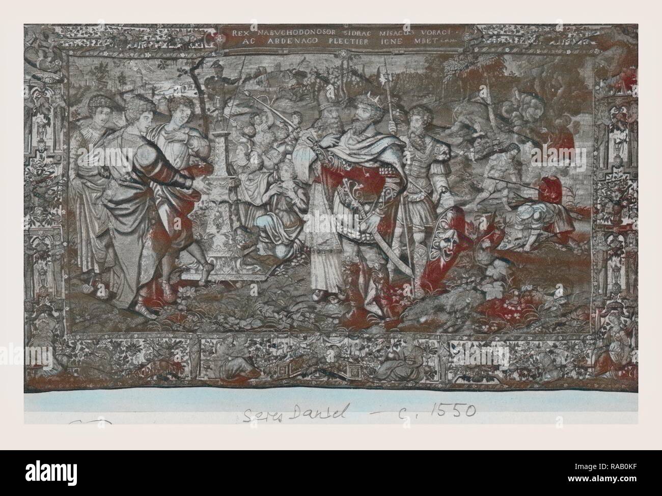 Three hebrews in fiery furnace hi-res stock photography and images - Alamy