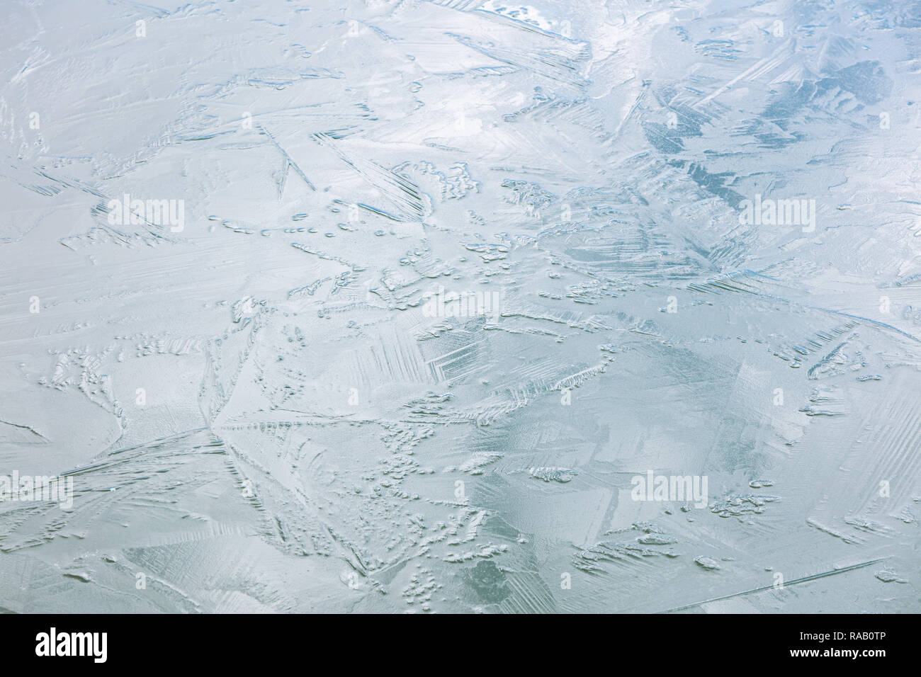 blue frozen icy surface texture background, macro view Stock Photo - Alamy