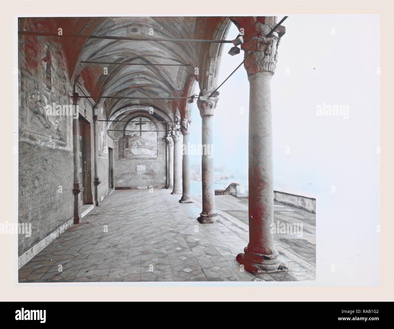 Campania, Napoli, Nola, Convento of S. Angel. Reimagined by Gibon ...