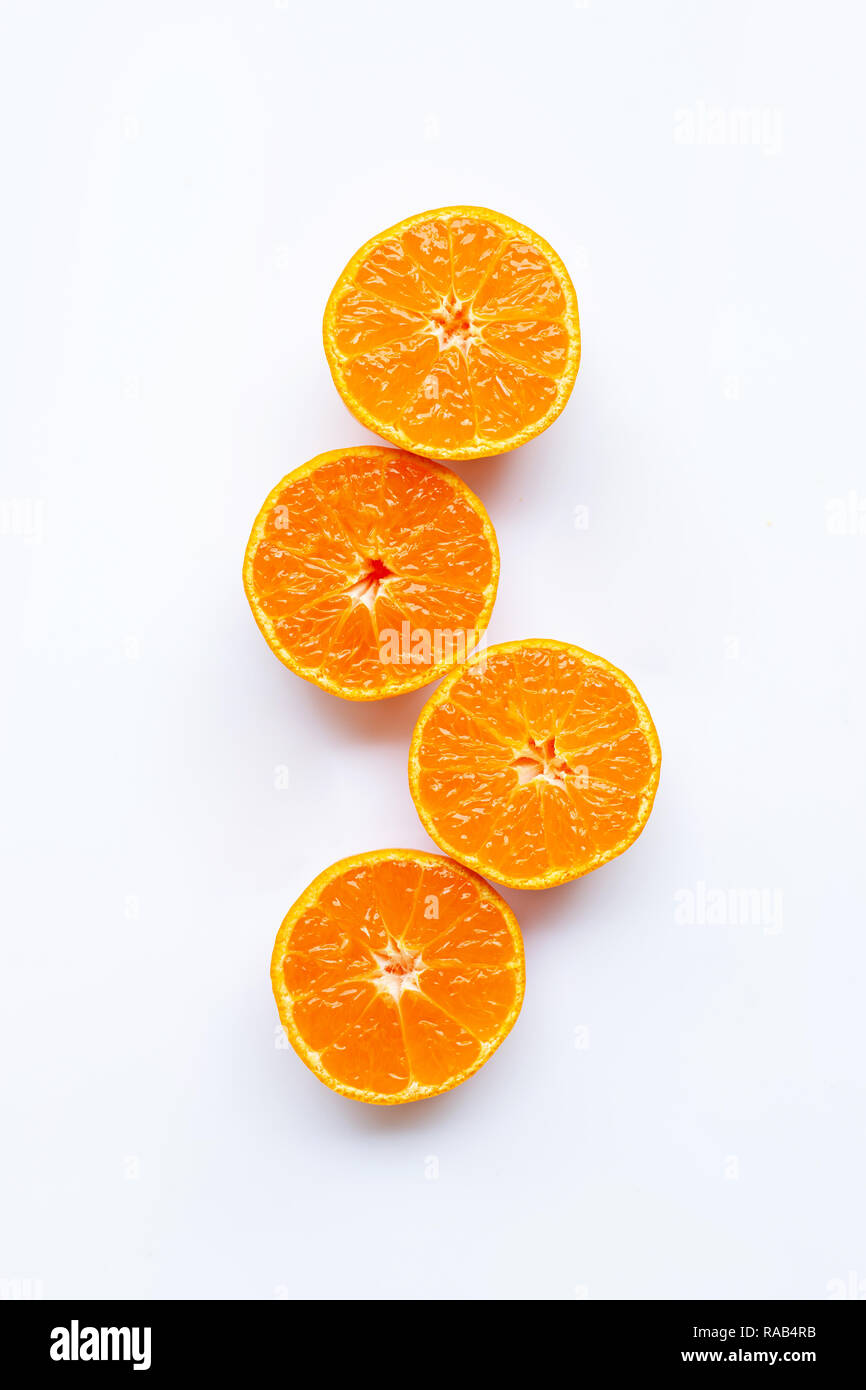 Top view orange fruits hi-res stock photography and images - Alamy