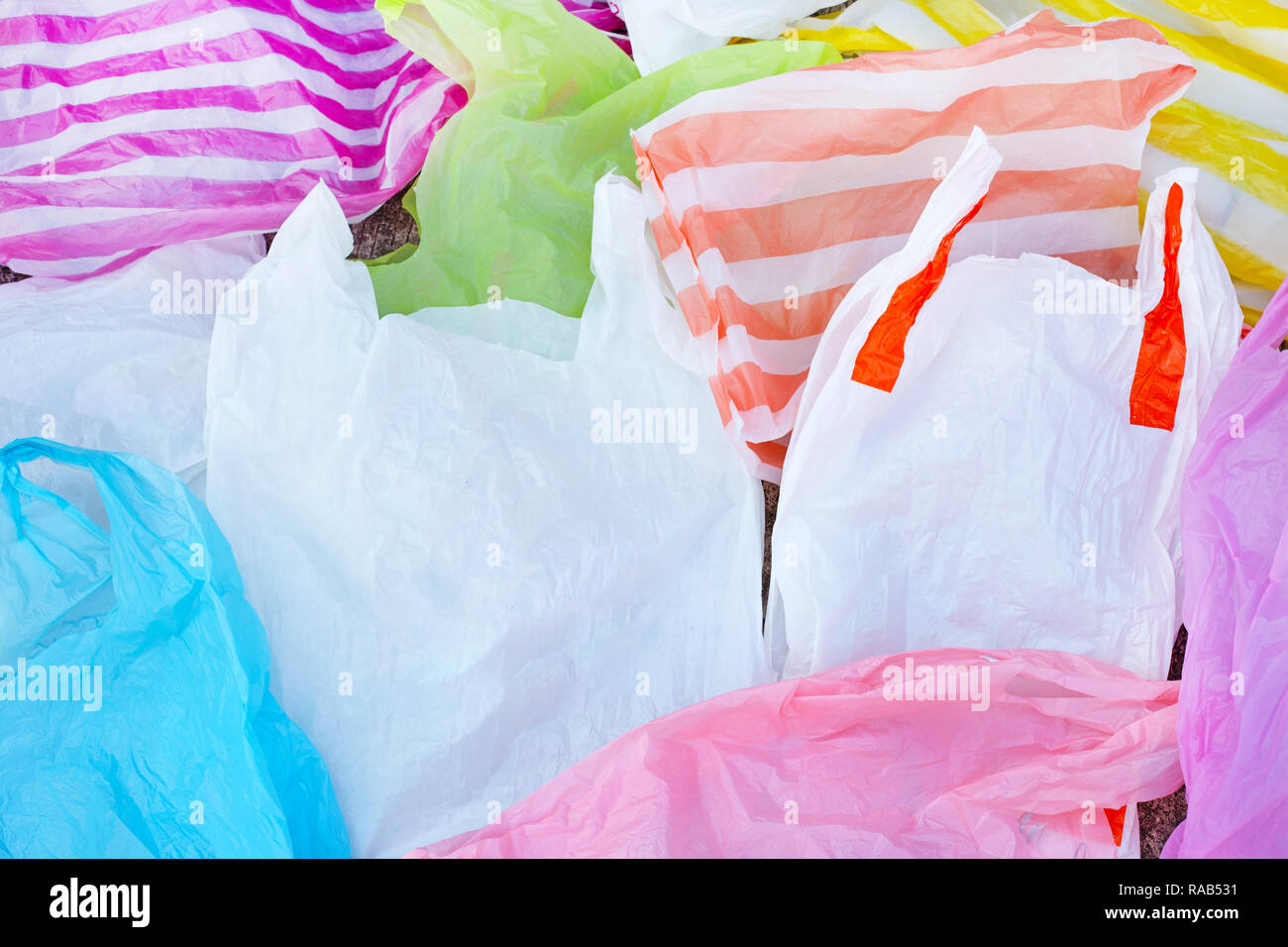 Cellophane garbage bags hi-res stock photography and images - Alamy