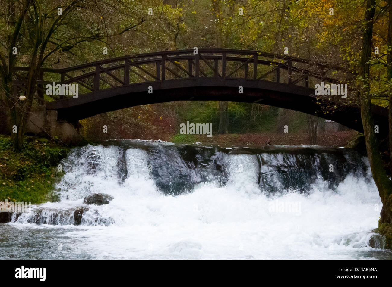 Vrelo Bosne in Sarajevo. Natural park famous touristic place to visit ...
