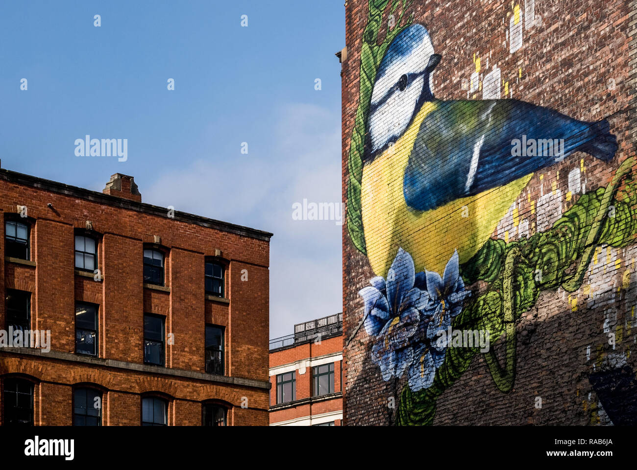 Wall Mural Manchester Stock Photo - Alamy