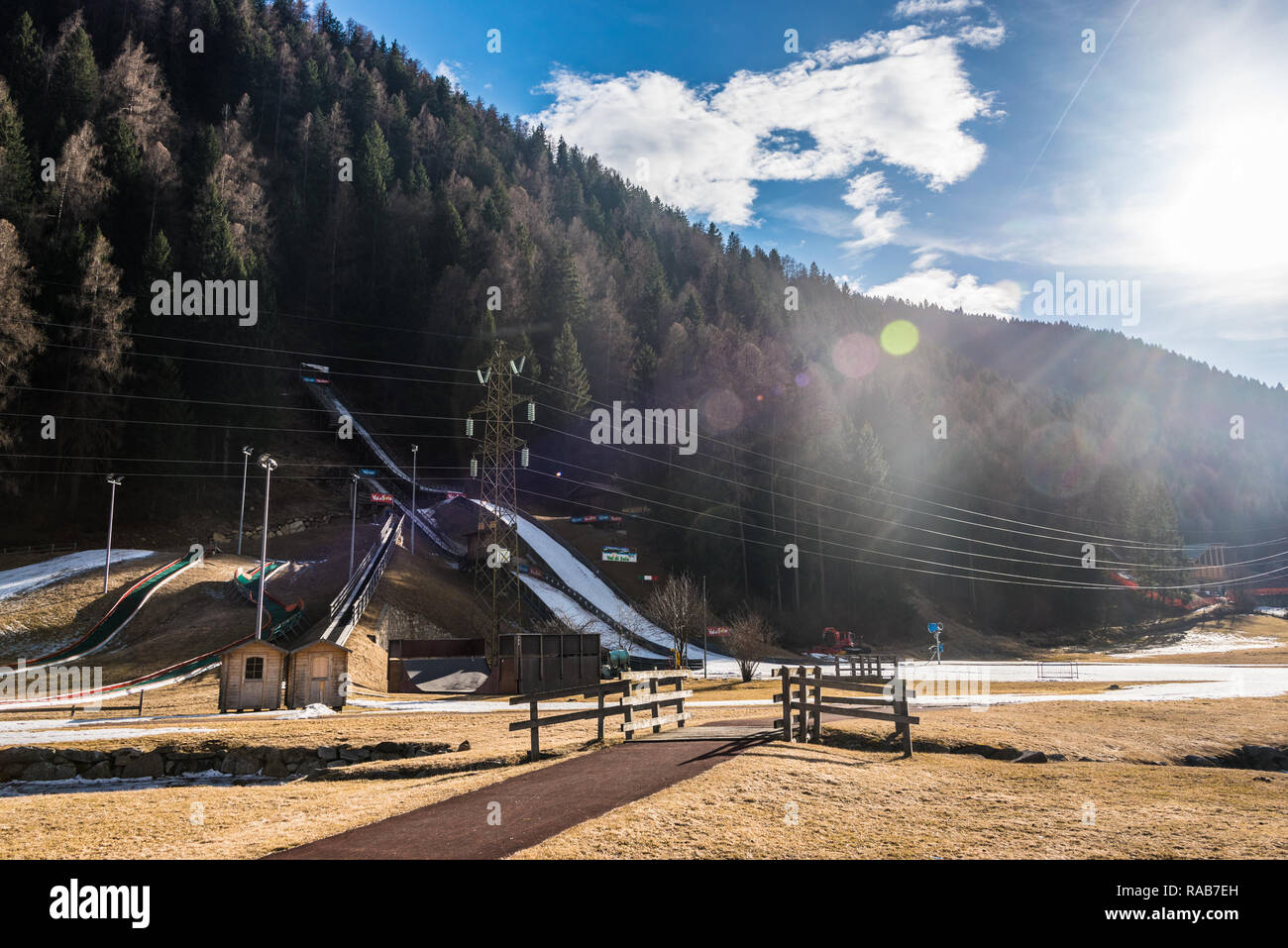 Ski jump ramp hi-res stock photography and images - Alamy