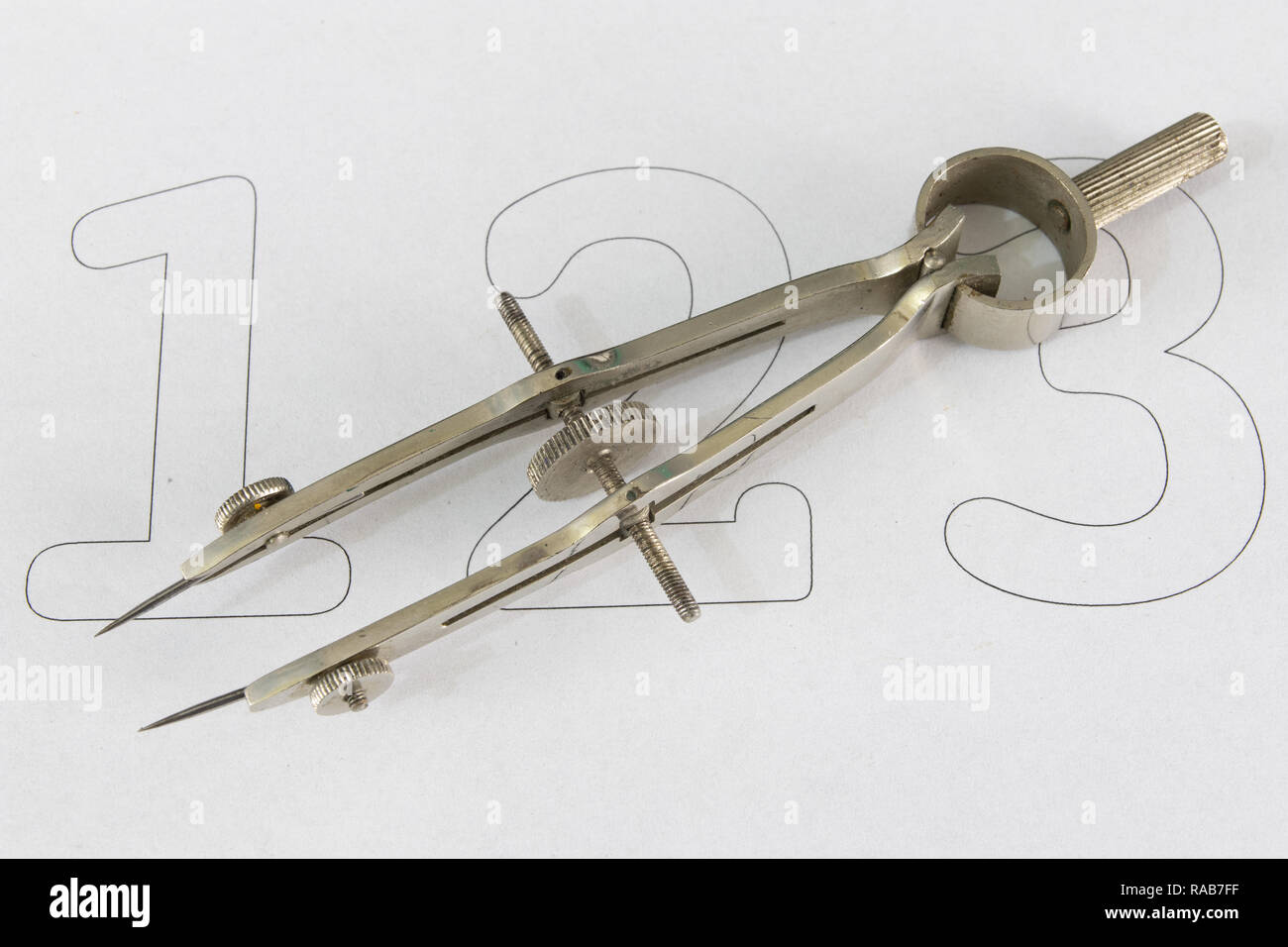 Map drafting tools hi-res stock photography and images - Alamy