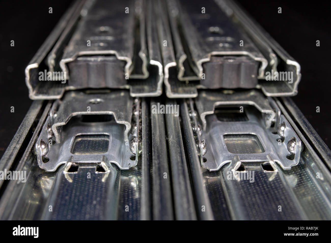 Sliding rail for carpentry and furniture structures. Carpentry ...