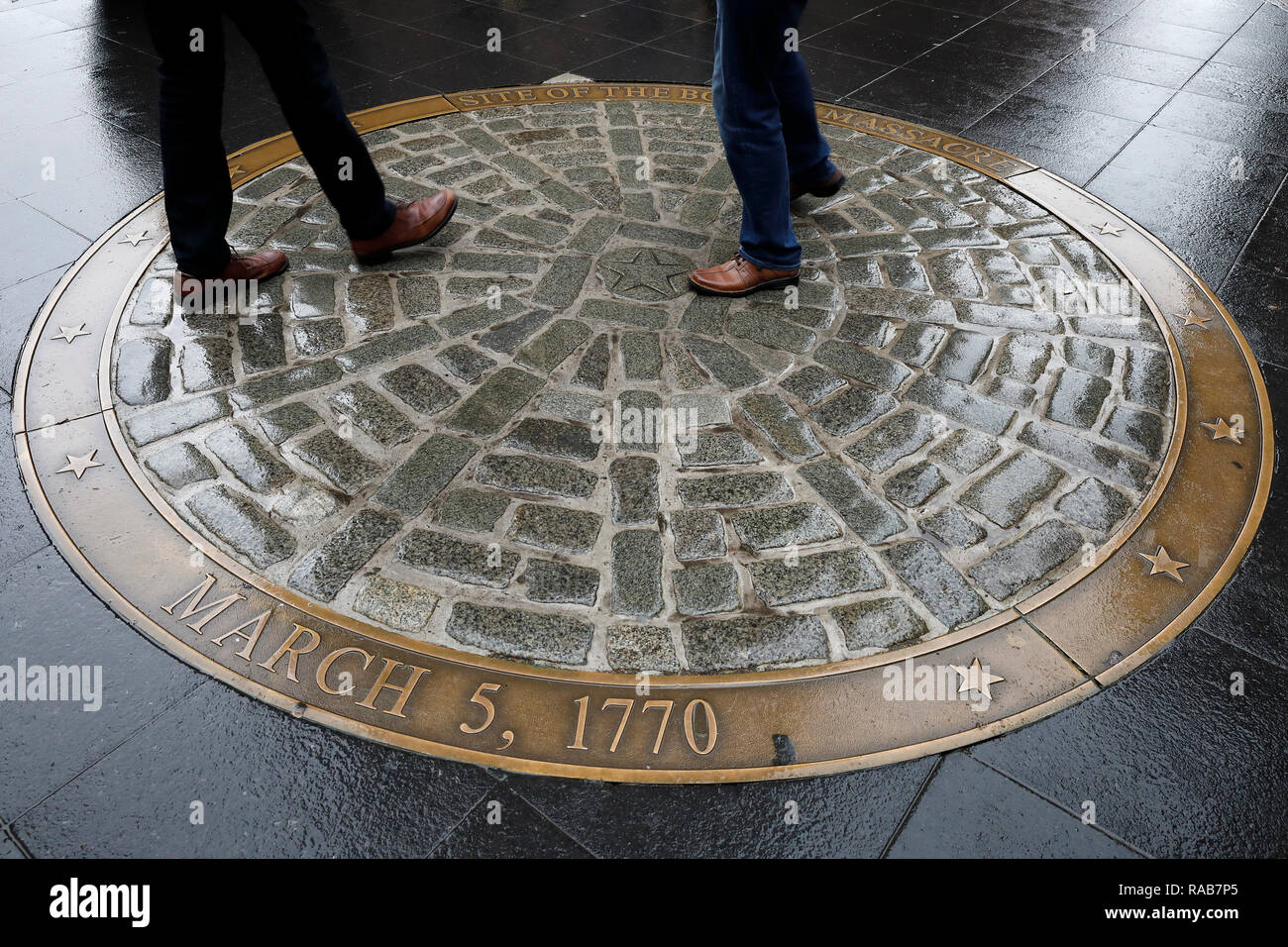Boston massacre site hi-res stock photography and images - Alamy