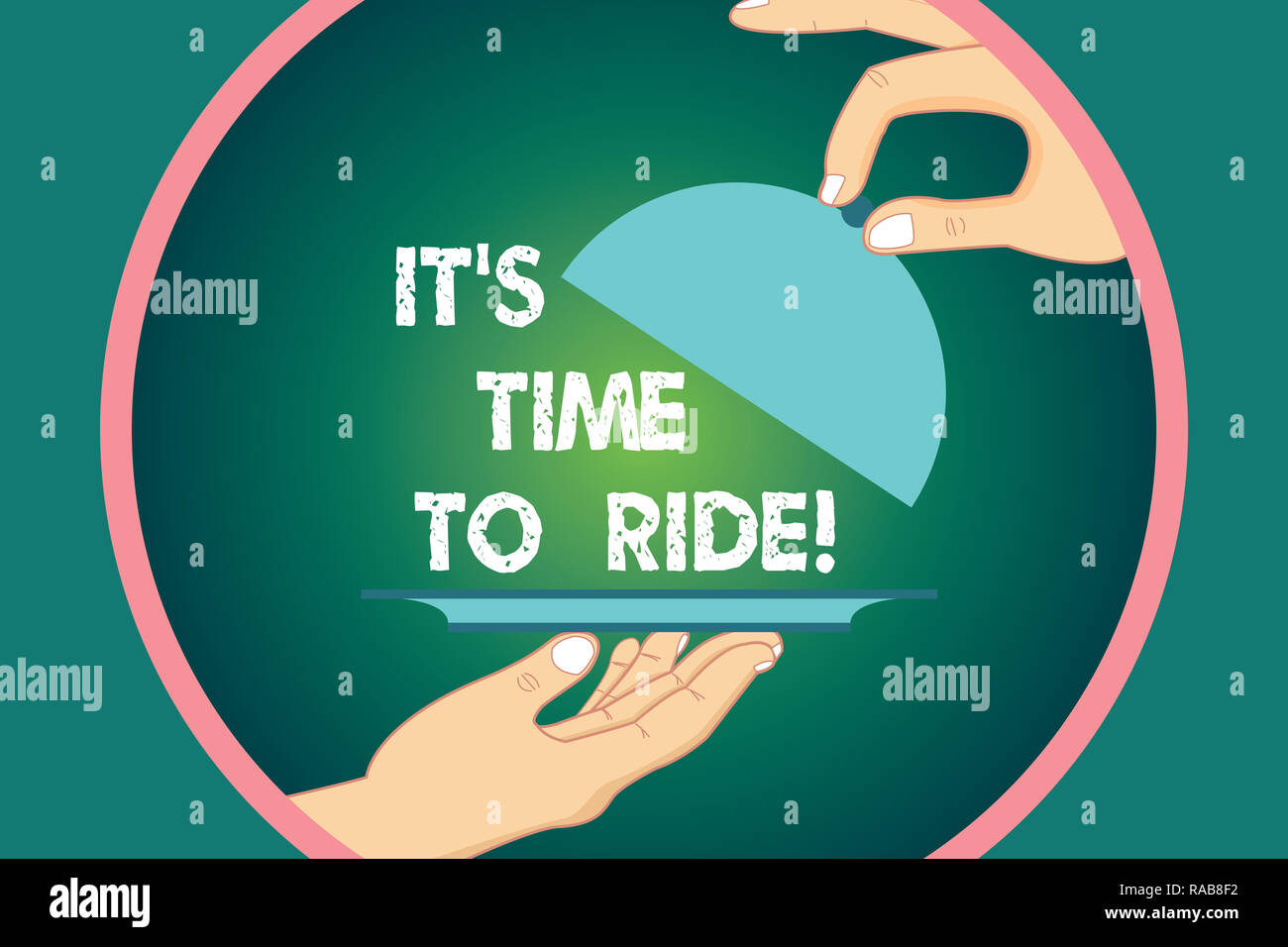 Word writing text It S Is Time To Ride. Business concept for Relaxing ...