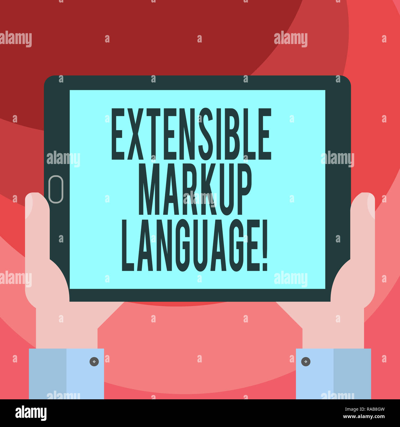 Text Sign Showing Extensible Markup Language Conceptual Photo Computer Language That Use Tag To 