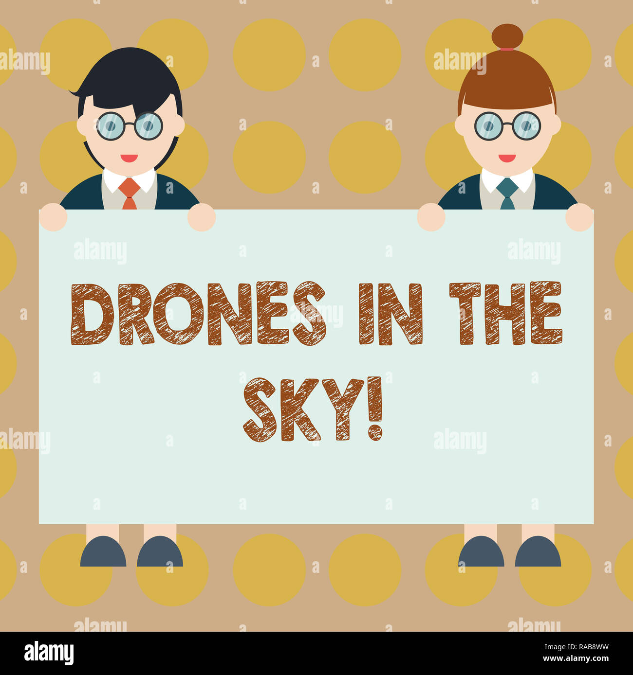 Word writing text Drones In The Sky. Business concept for Aerial ...