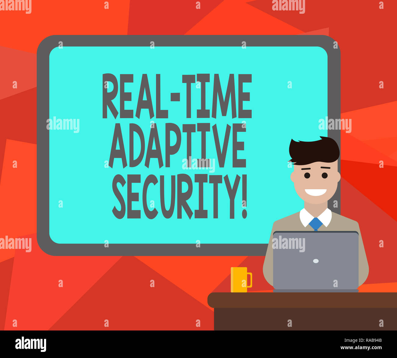 Word writing text Real Time Adaptive Security. Business concept for ...