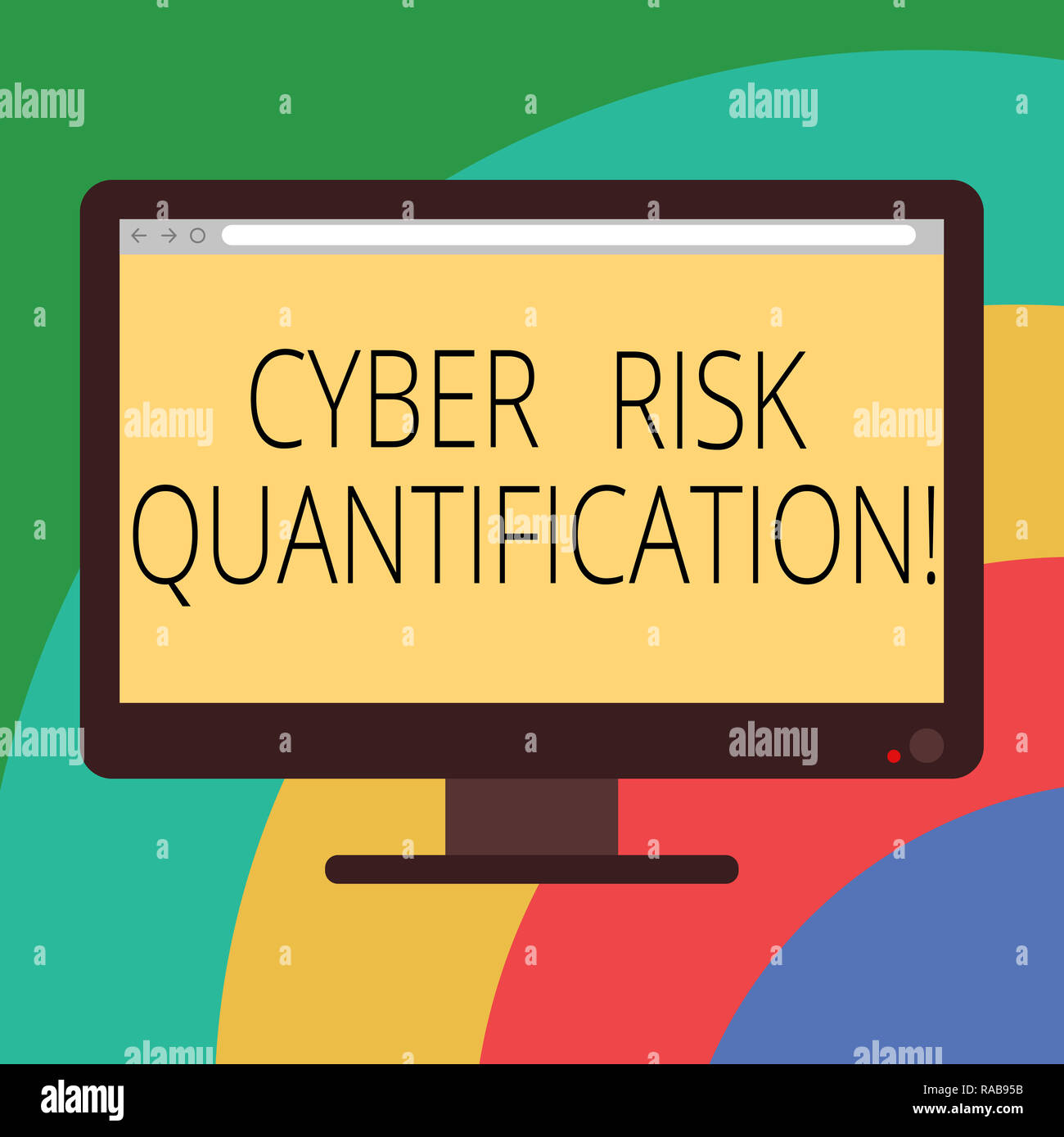 Conceptual hand writing showing Cyber Risk Quantification. Business ...