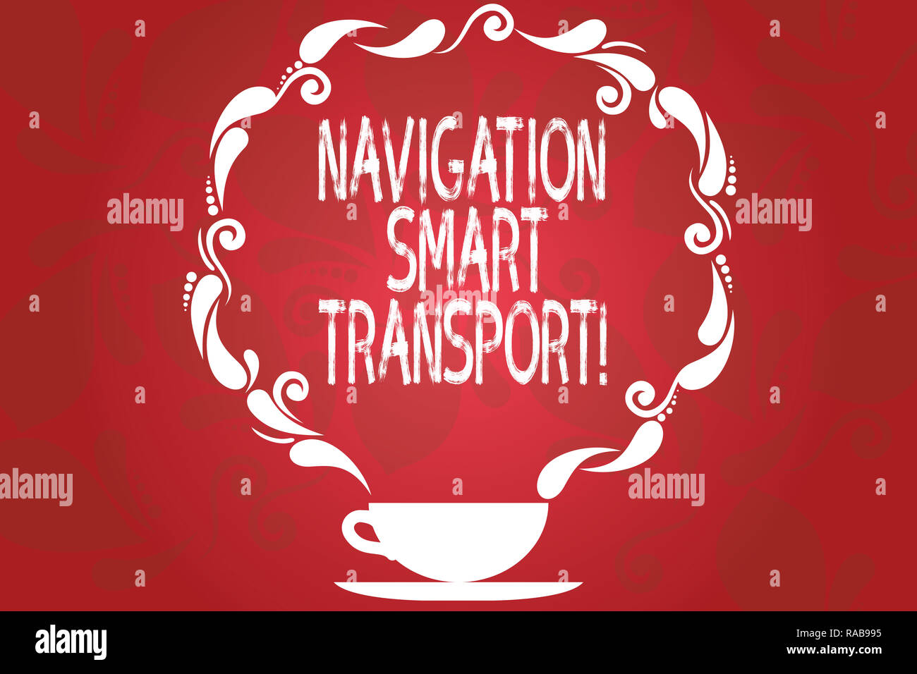 Word writing text Navigation Smart Transport. Business concept for ...